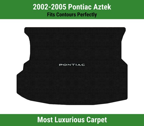 Lloyd Luxe Cargo Carpet Mat for '02-05 Pontiac Aztek w/Silver on Black ...