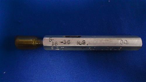 TOOL CRIB 212 5/16-36 NS THREAD PLUG GAGE GO PD .2945 | eBay