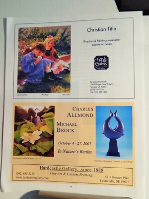 CHRISTIAN TITLE ART PIECE VTG ORIG 2001 ADVERTISEMENT | eBay