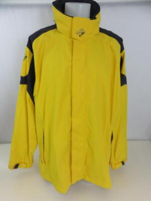 Gill Inshore Lite Jacket Yellow Rain Coat w/Hood Yacht Sailing Boating ...