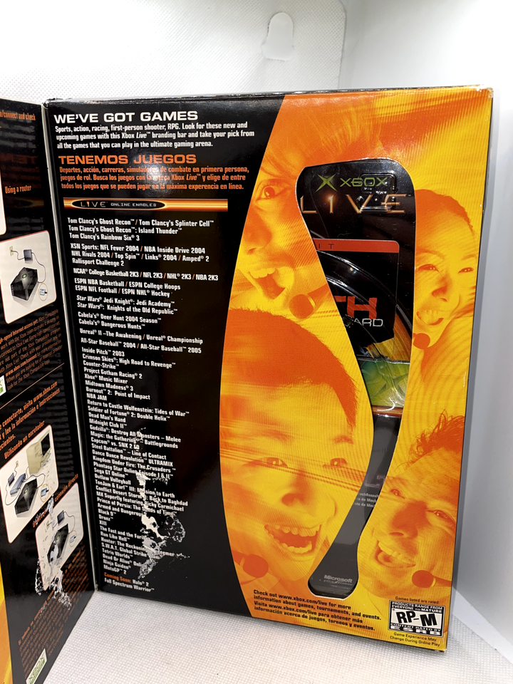 Original Xbox Live Starter Kit Communicator Headset - with Sealed ...