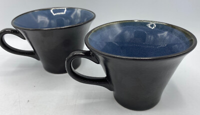 Mug Fusion Ocean by GABBAY Set of 2 Coffee/Tea Mugs Cups height 3 1/4 ...