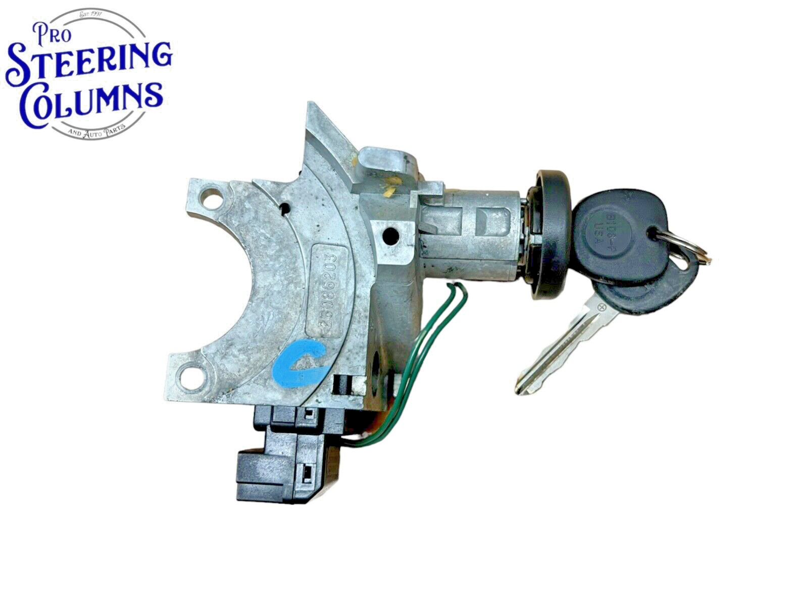 07-13 GM SILVERADO SIERRA TAHOE IGNITION LOCK CYLINDER HOUSING ASSEMBLY ...