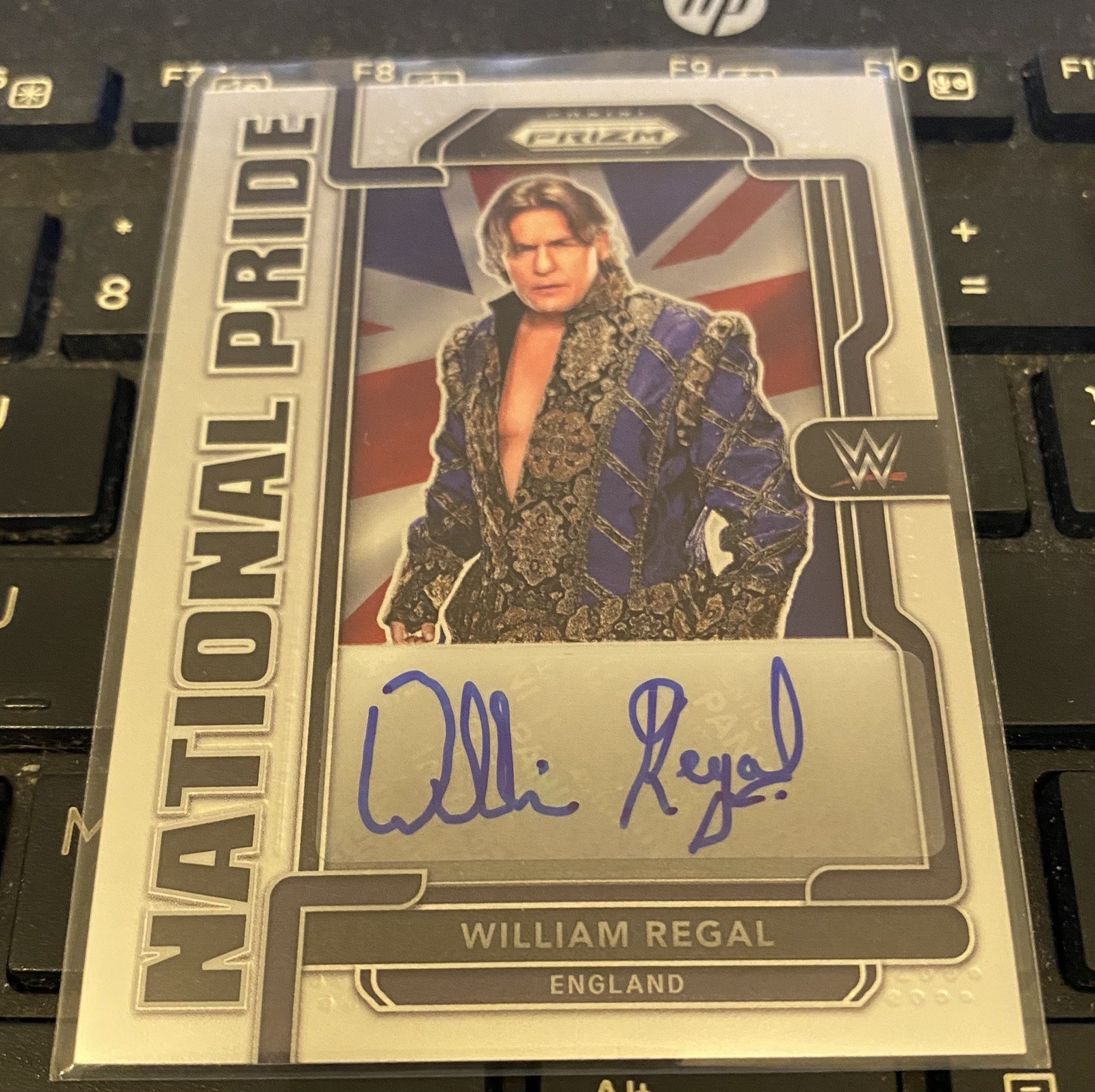 William Regal 2022 Chronicles WWE #NP-WRG National Pride Signatures ...