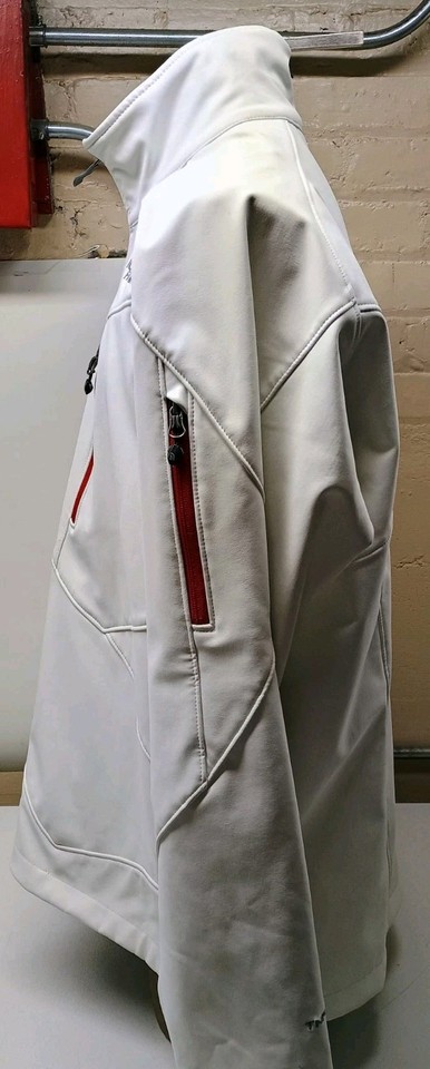 Men's The North Face Apex Bionic Soft Shell Jacket XL Off White Style ...
