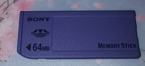 64MB Memory Stick MS Standard alte Bauweise ( 64 MB MS Card ) SONY ...