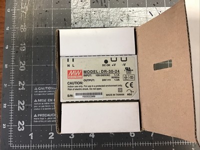 MEAN WELL MW POWER SUPPLY DR-30-24 (LMP79O) | eBay