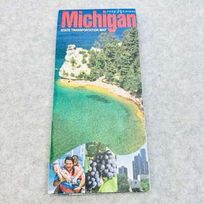Michigan State Transportation Road Map | eBay