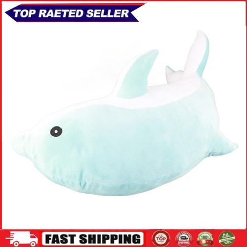 Portable Blue Dolphin Plush Toy 70cm Large Soft Pillow for Kids & Home ...