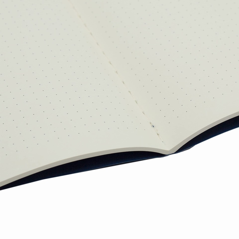 A5 Dotted Notebooks - Grid Notebook, 92 pages, 8.2" x 5.5" (Gray, 6 ...