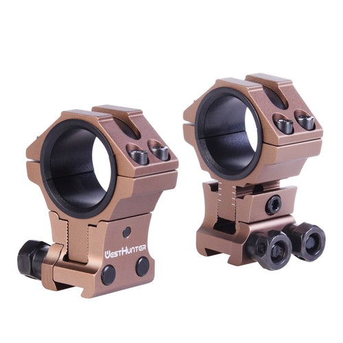 Adjustable Scope Mount Rings 11mm Dovetail Riser Center Height Sights ...