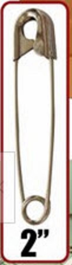 20 EXTRA LARGE JUMBO 2 INCH SAFETY PINS 2" FOR QUILTERS CRAFTERS ...