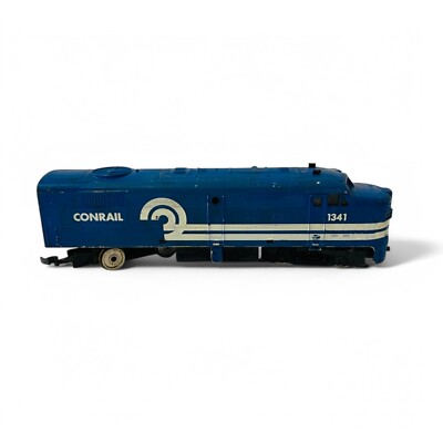 Vintage AHM HO Scale Conrail EMD F-7A Diesel Locomotive Blue #1341 | eBay