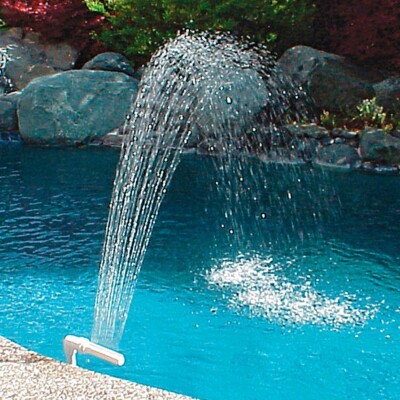 Poolmaster 54507 Pool & Spa Waterfall Fountain Cascading Wall Return ...