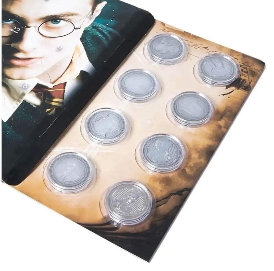 Harry Potter Collectors Pack x24 Coins - Limited 2000 WorldWide Brand ...