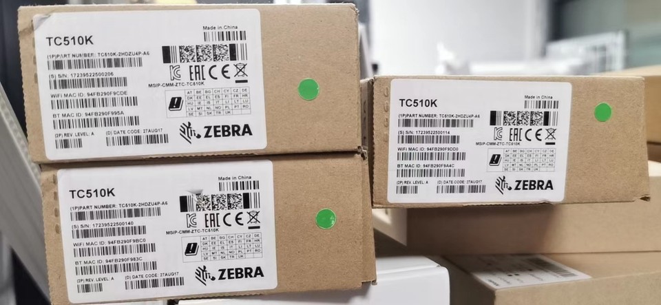 Zebra TC510k Handheld Barcode Walmart Scanner Locked For Warehouse ...