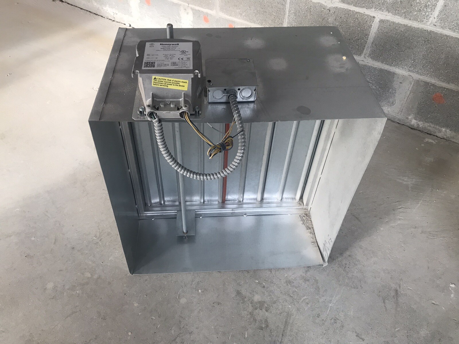 Honeywell MS4104F1210 Square Fire/Smoke Damper 23-3/4" | eBay