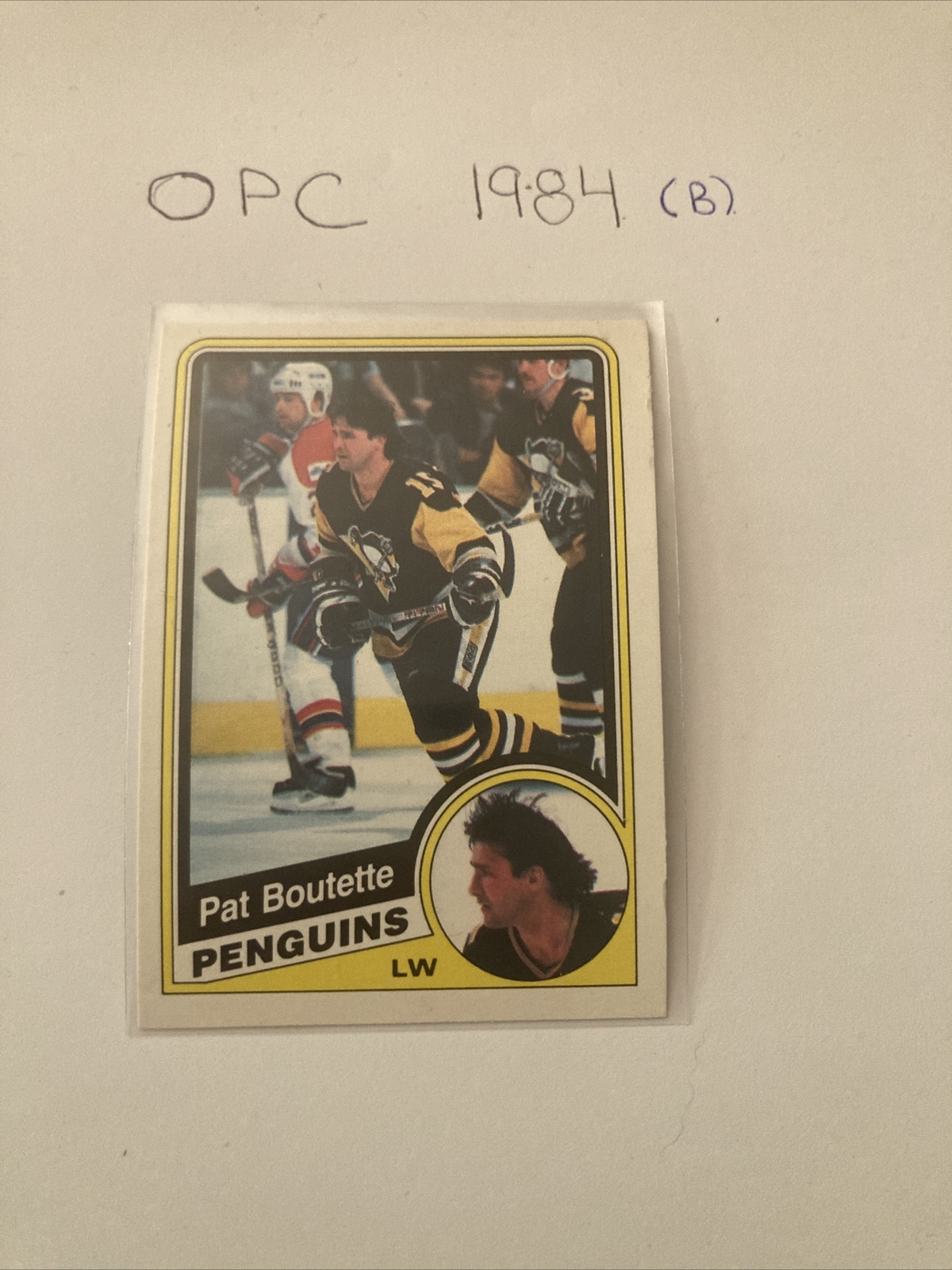 1984-85 O-Pee-Chee #171 Pat Boutette Pittsburgh Penguins | eBay