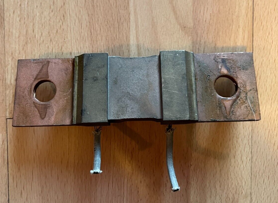 800 AMP ~ DC Current Shunt ~ Bell System ~ AT&T ~ Western Electric ...