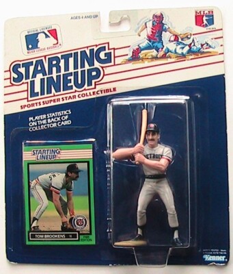 1989 ROOKIE STARTING LINEUP - SLU - MLB - TOM BROOKENS - DETROIT TIGERS ...