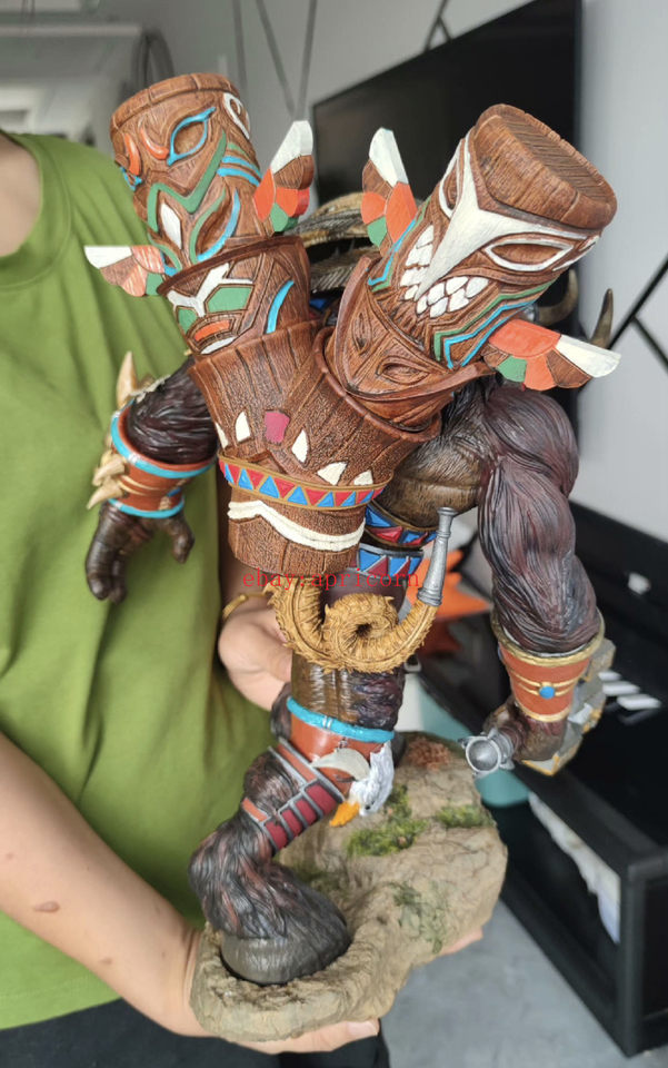 World of Warcraft Tauren Statue Resin Figure Model Collectible Private ...