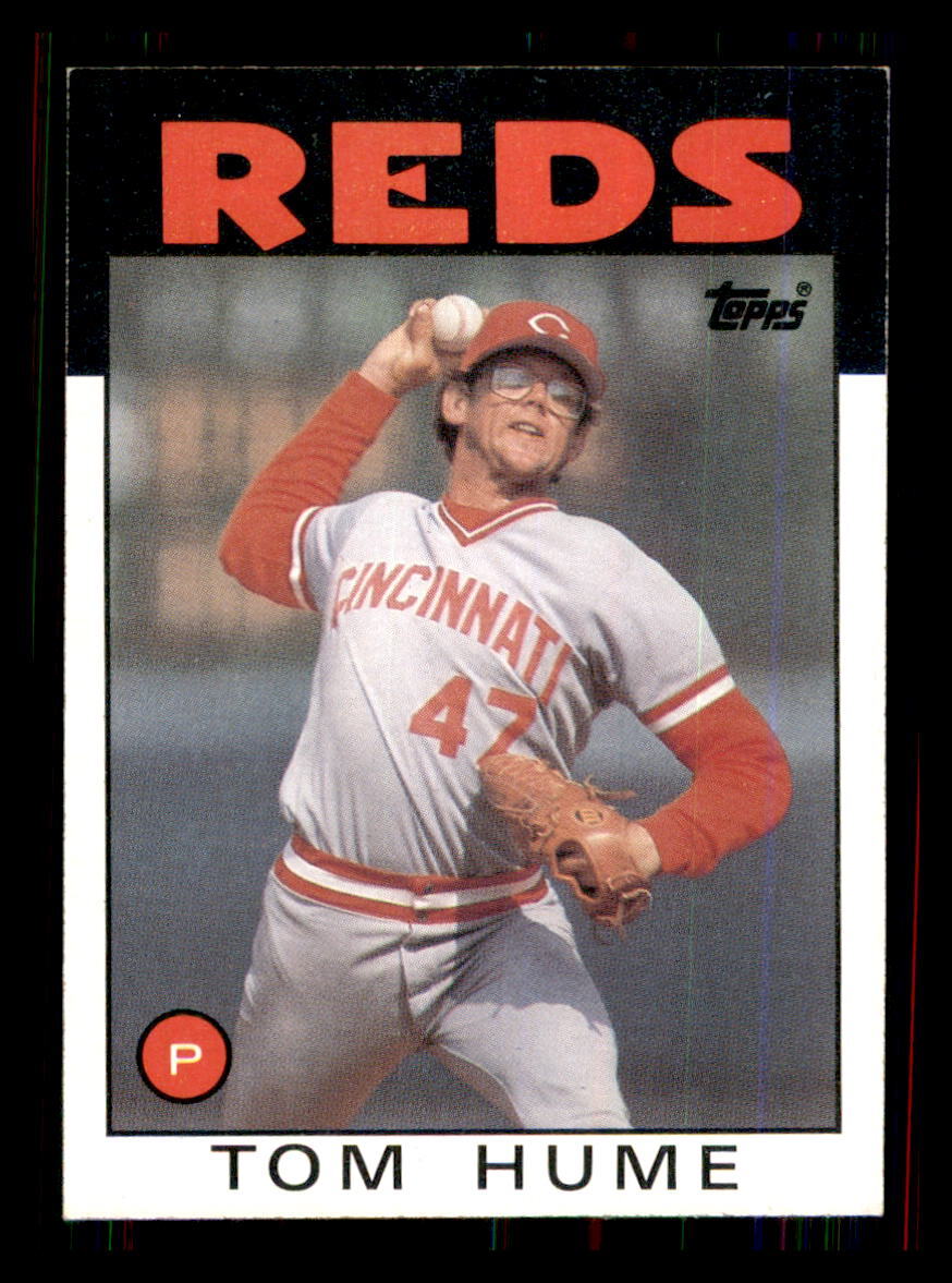 1986 BASEBALL 1986 Topps Tom Hume Cincinnati Reds #573 1 | eBay
