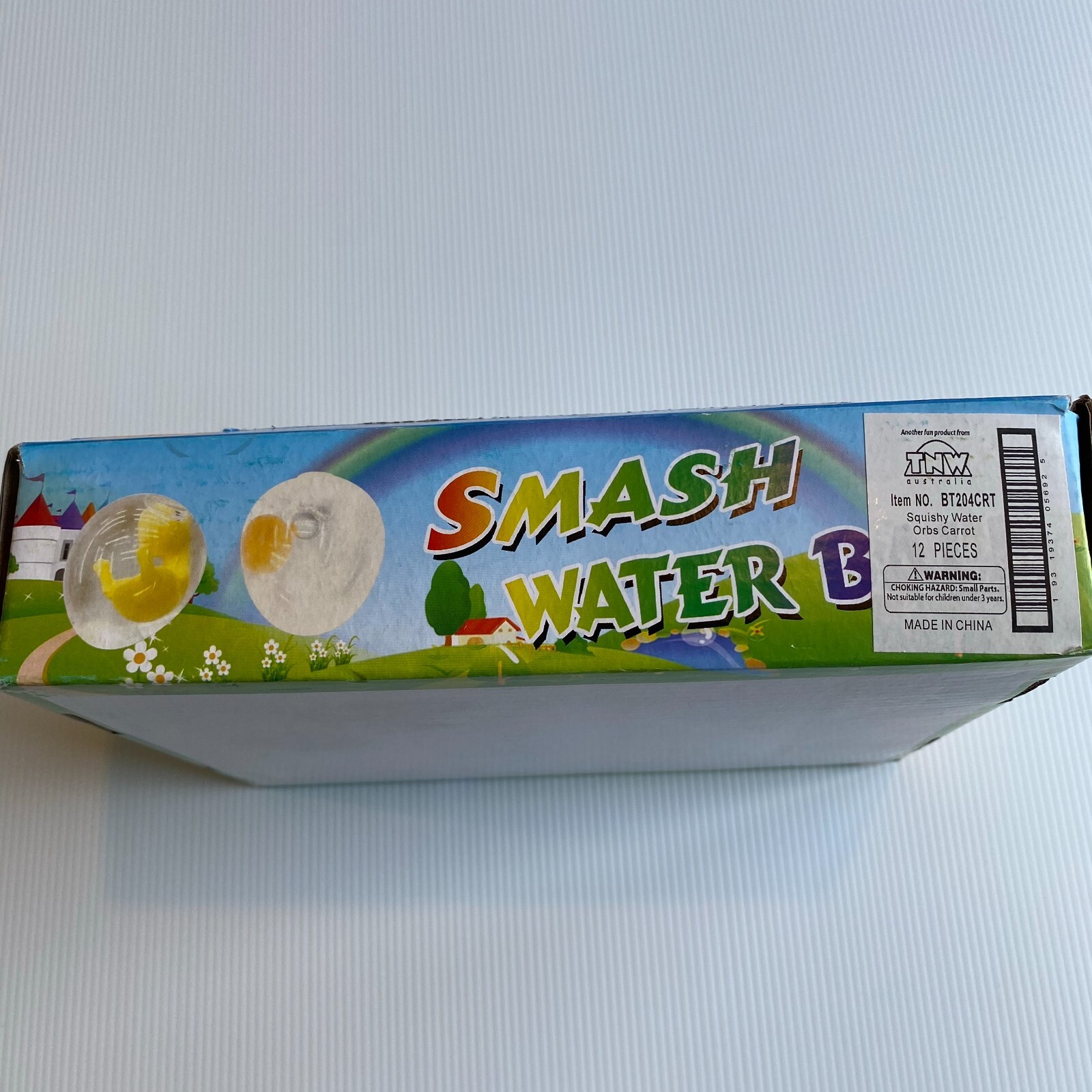 Splat Ball Fun Squeezable Sticky Smash Throw Chicks & Carrots New 12 ...