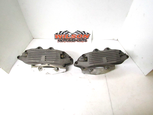 COLEMAN RACING 4 Piston Radial Mount Brake Calipers CRA ASPHALT | eBay