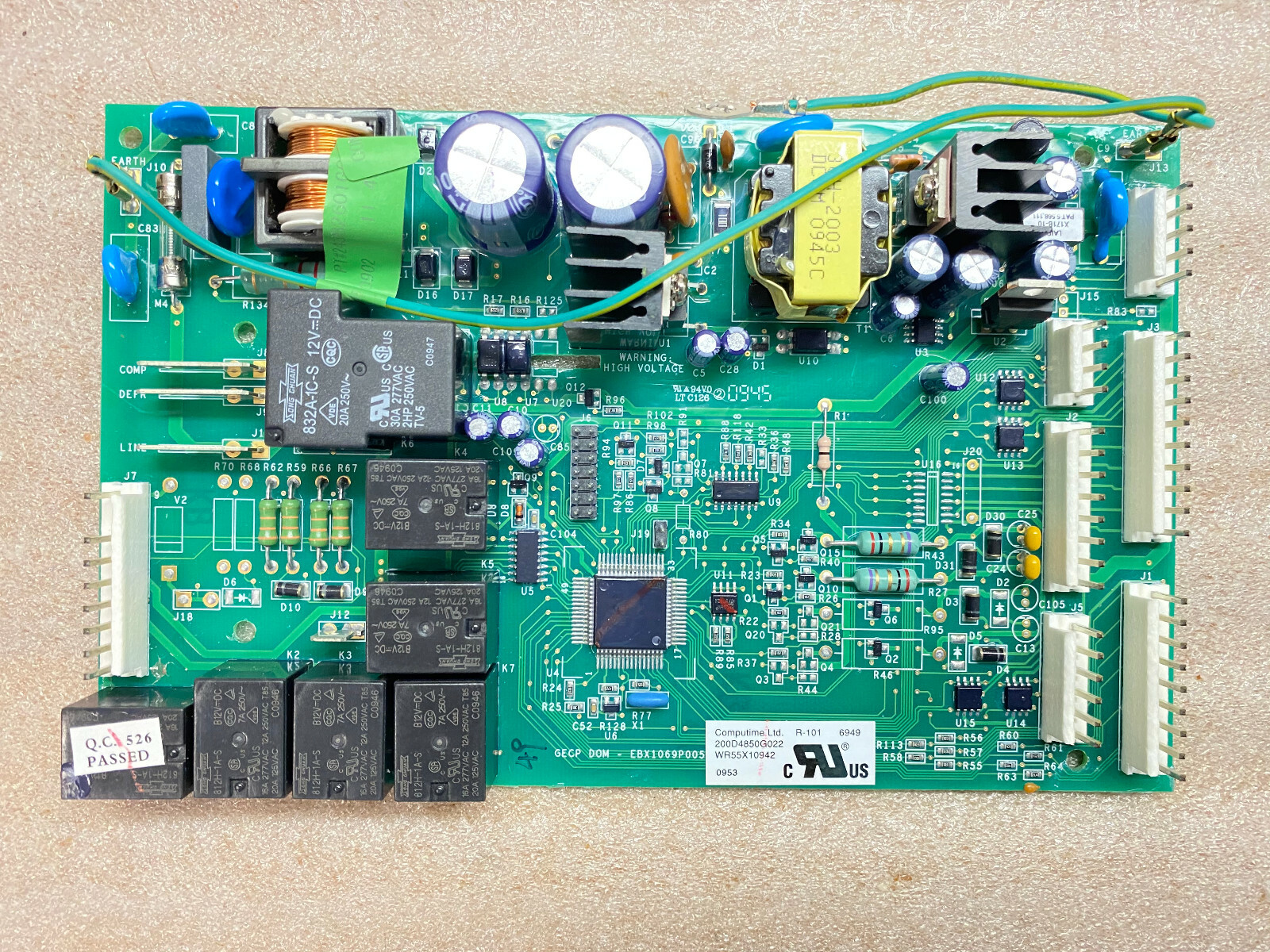 GENUINE OEM GE Refrigerator Electronic Control Board WR55X10942 | eBay