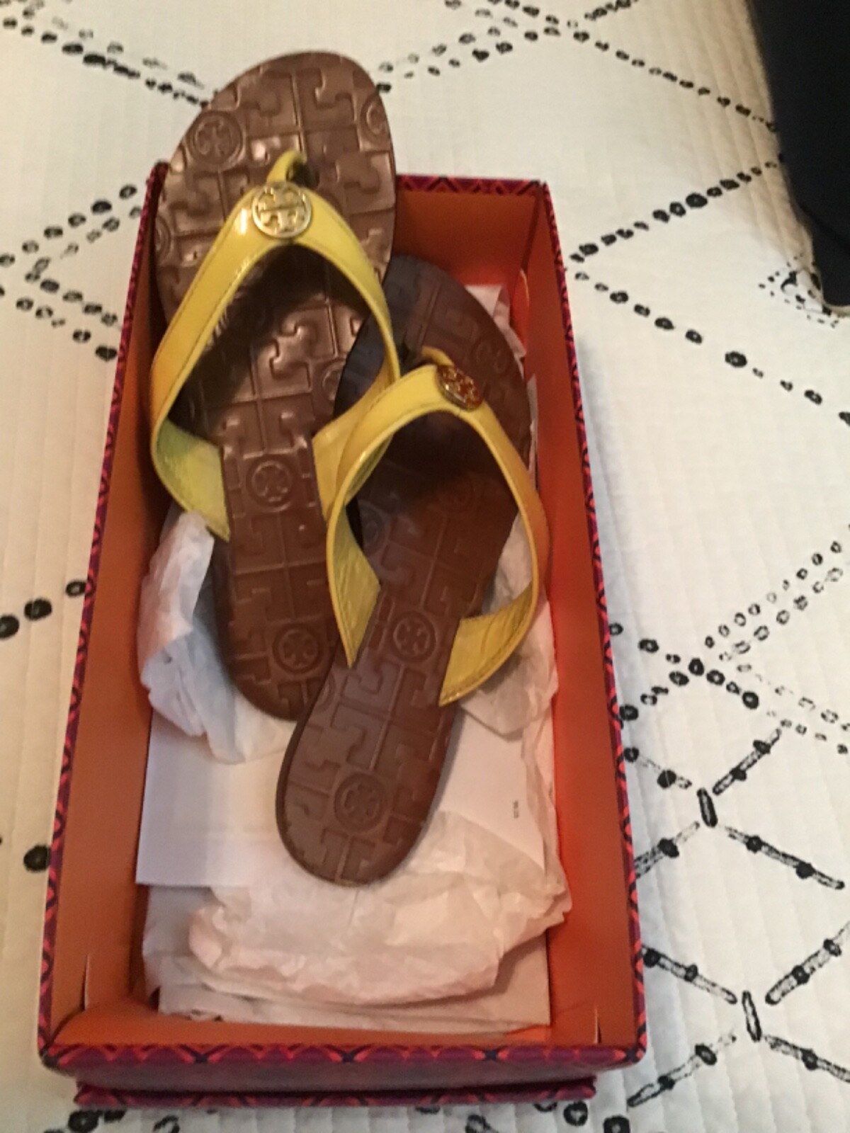 Tory Burch Thor flip flops - Gem