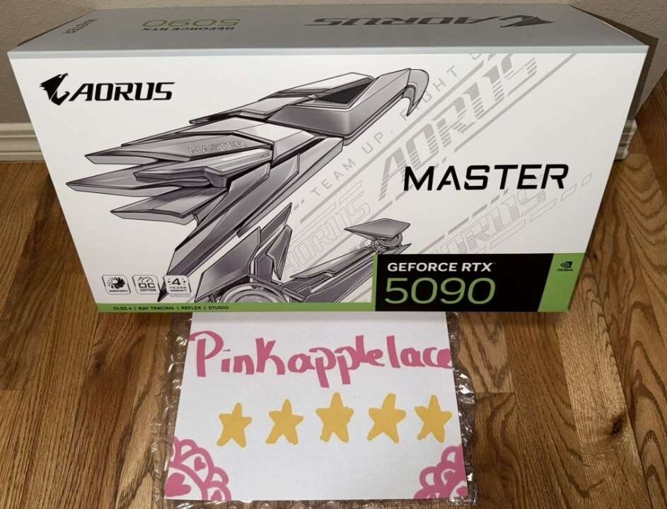 ⭐GIGABYTE AORUS NVIDIA GeForce RTX 5090 Graphics Card GPU FAST SHIPPING ...