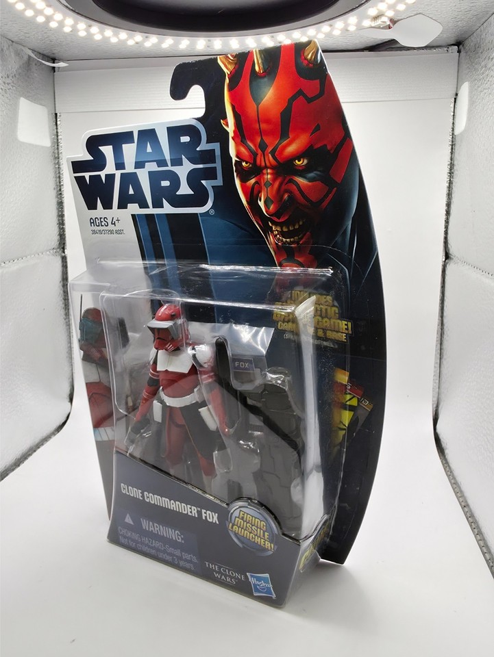 Star Wars The Clone Wars Clone Commander Fox CW18 Coruscant Shock ...