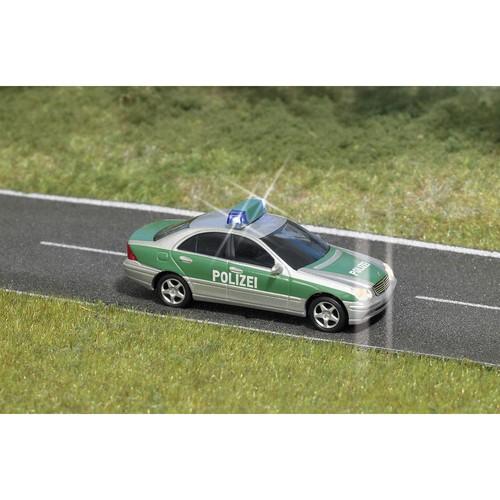Busch 5630 H0 Einsatzfahrzeug Modell Mercedes Benz C-Klasse Polizei ...