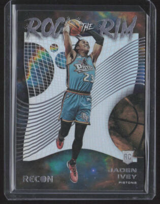 Jaden Ivey 2022 Panini Recon #16 Rock The Rim RC | eBay