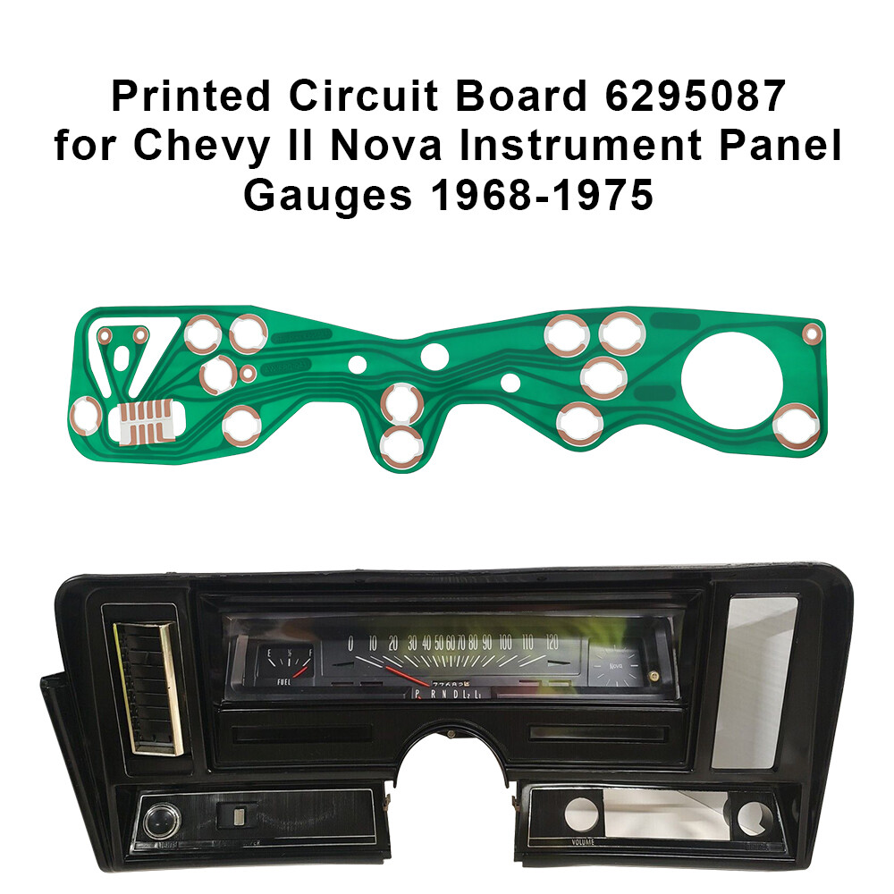 Printed Circuit Board 6295087 for 1968-1975 Chevy II Nova Instrument ...