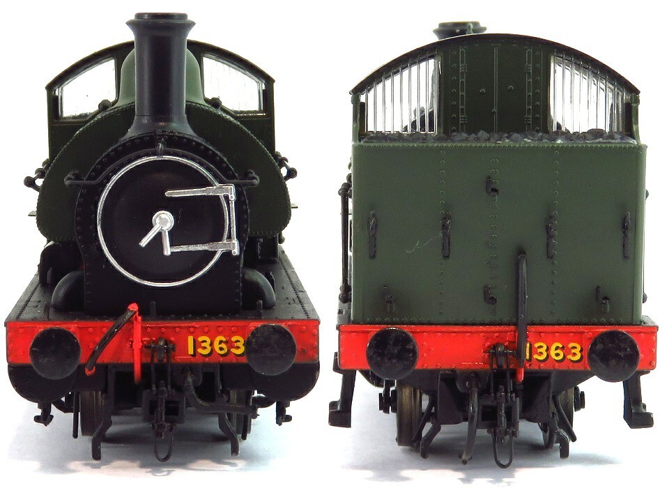Heljan 1301. 13xx Class 1363 in GWR 'Shirtbutton' Green Livery SPARES ...