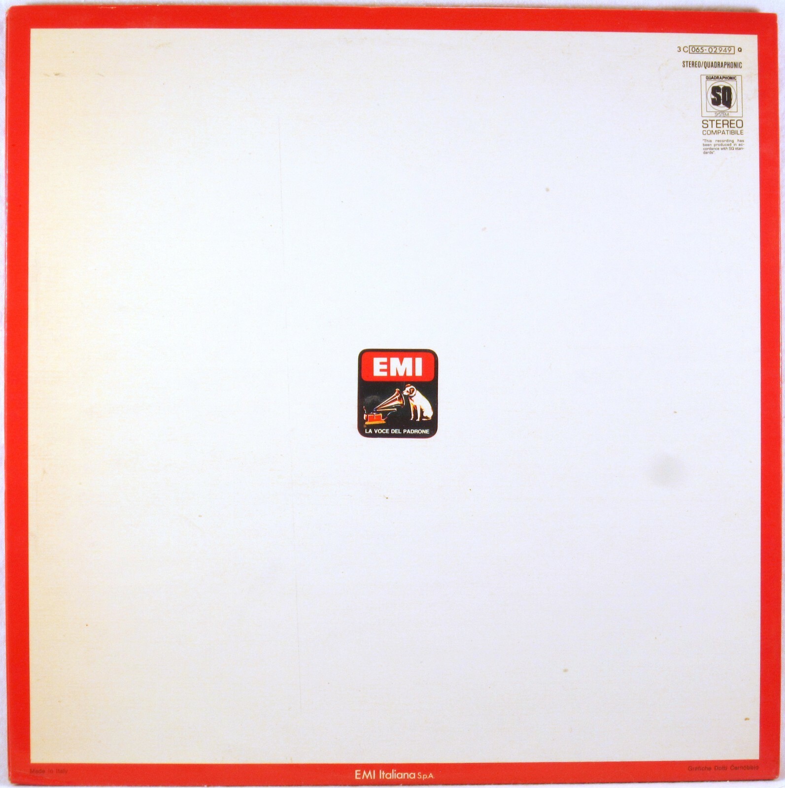 EMI HMV ITALY QUAD 1978 Rimsky Mussorgsky Borodin ROSTROPOVICH DIRGE ...