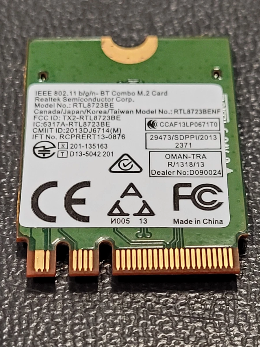 Realtek Rtl8723be Wireless Lan Network Card Interface , 53% OFF