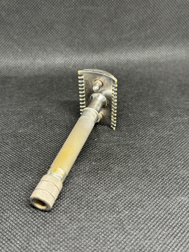 Old Gillette Single Ring Safety Razor – Combination 00 Standard Set ...
