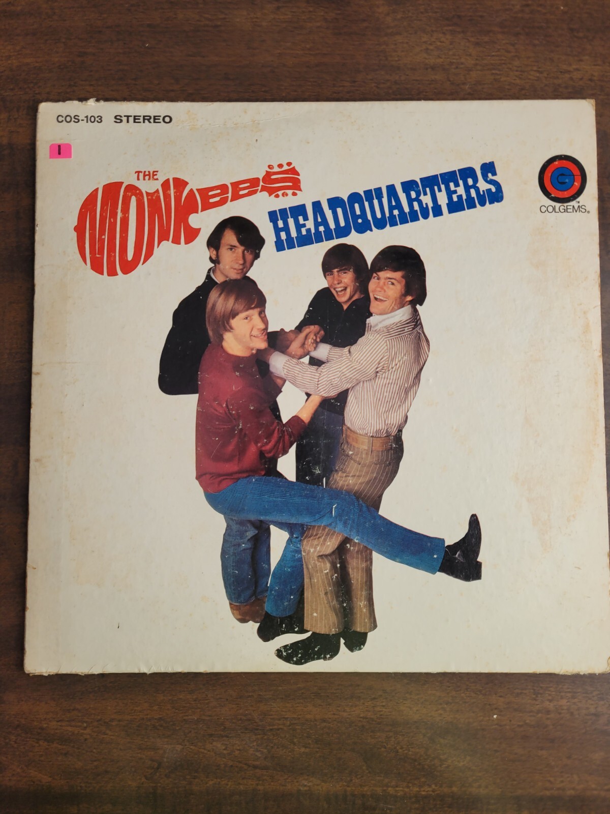 The Monkees ‎– Headquarters 1967 LP Vinyl 12" Colgems ‎– COS-103 | eBay