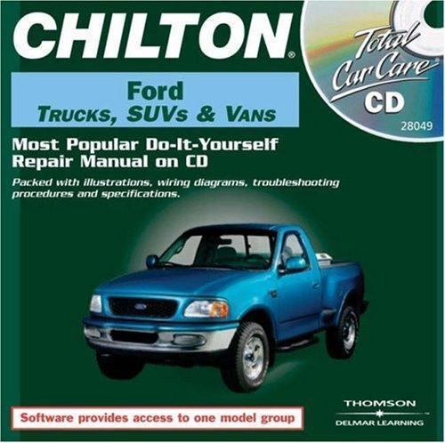 Chilton Total Car Care Series Cds Ser.: Ford Trucks, SUVs and Vans ...