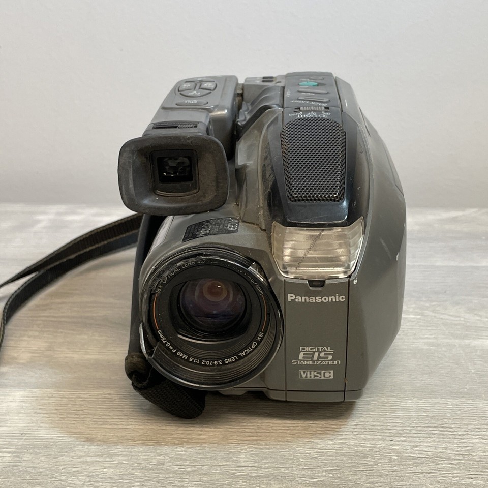 Panasonic PV-l550D VHSC PalmSight Tested Plays Tapes Please Read D97 | eBay