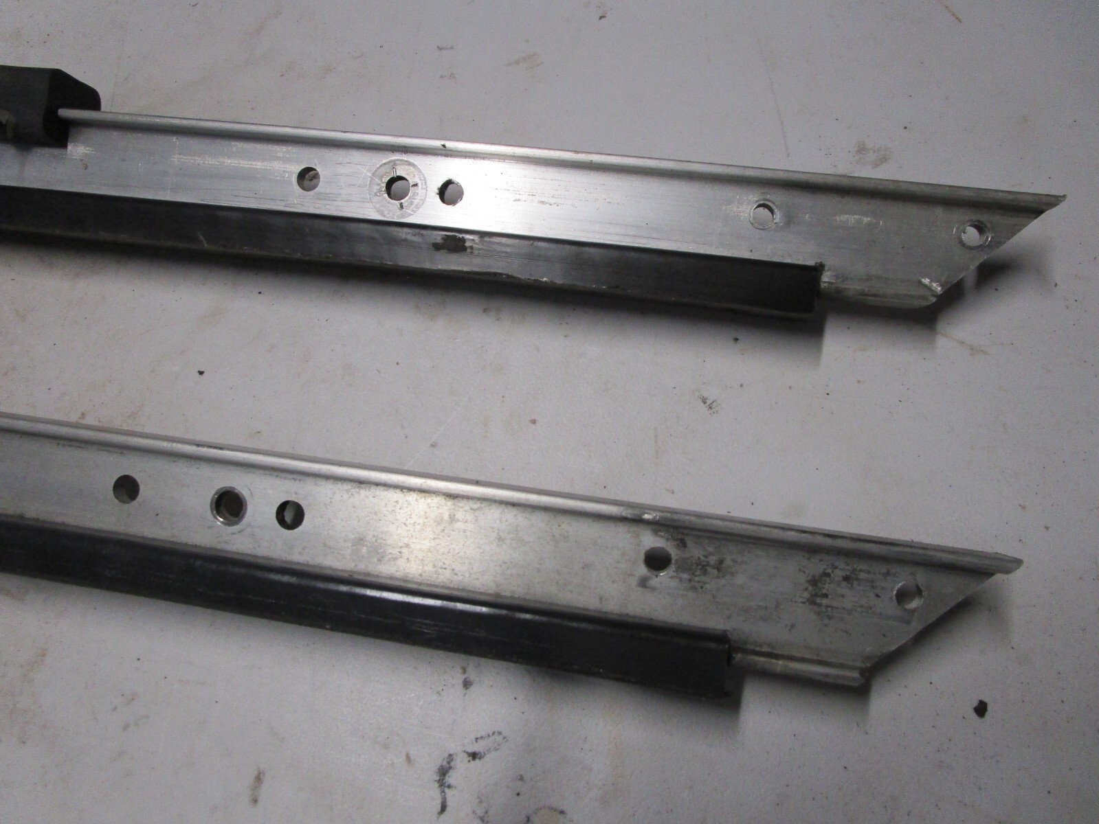 96 Arctic Cat EXT Powder Special 580 Snowmobile Suspension Slide Rails ...