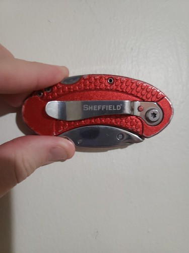 Gordon Box Cutter Utility Knife Replaceable Blade Red Folding Folder ...