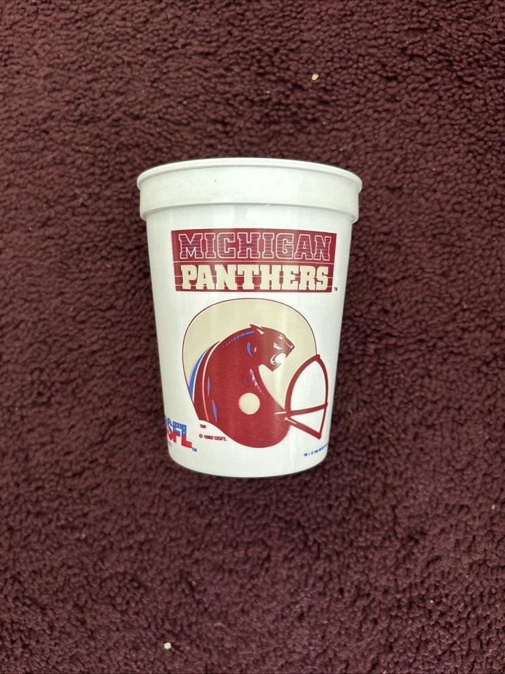 Michigan Panthers Set of Five Souvenir Cups Enable You to Party Like It ...