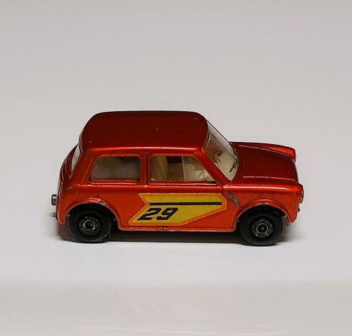 1971 Matchbox Racing Mini No 29 in Metallic Orange, England, Free ...
