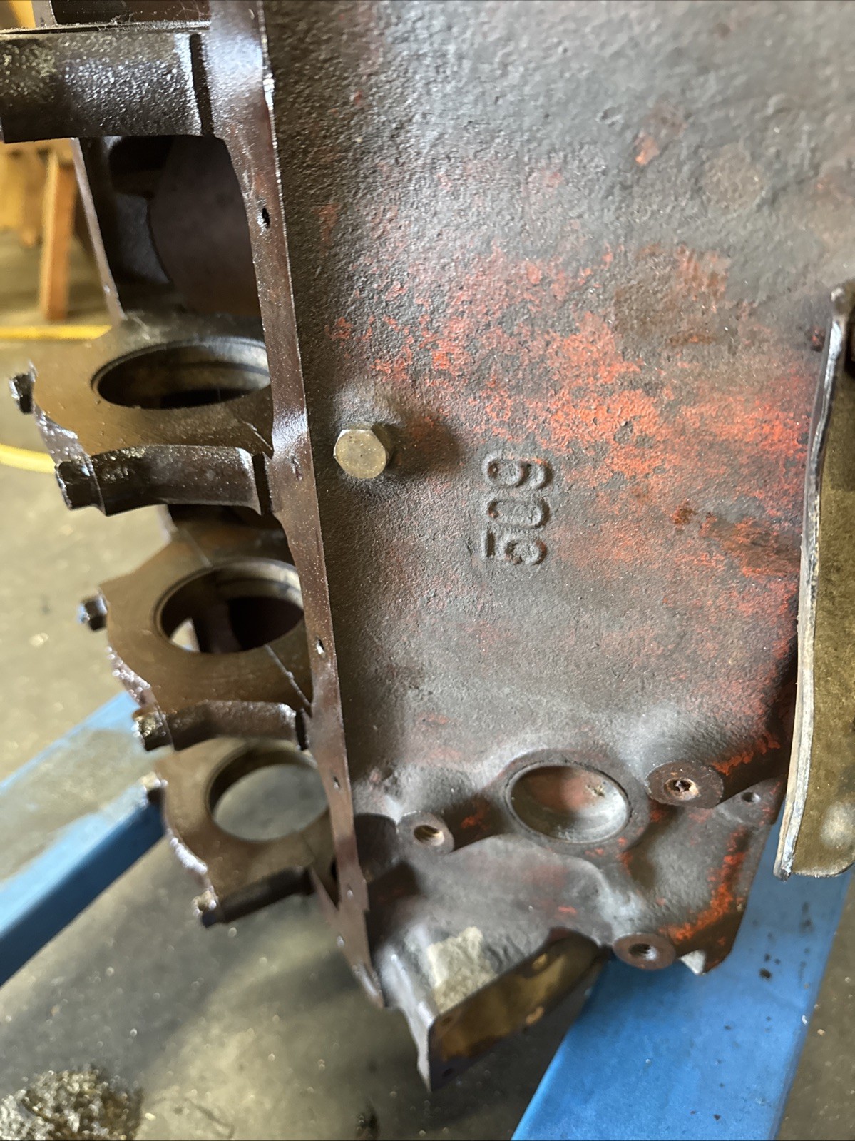 SBC 400ci Chevy 509 Casting Hi Nickel Content Bare Block 2 Bolt ...