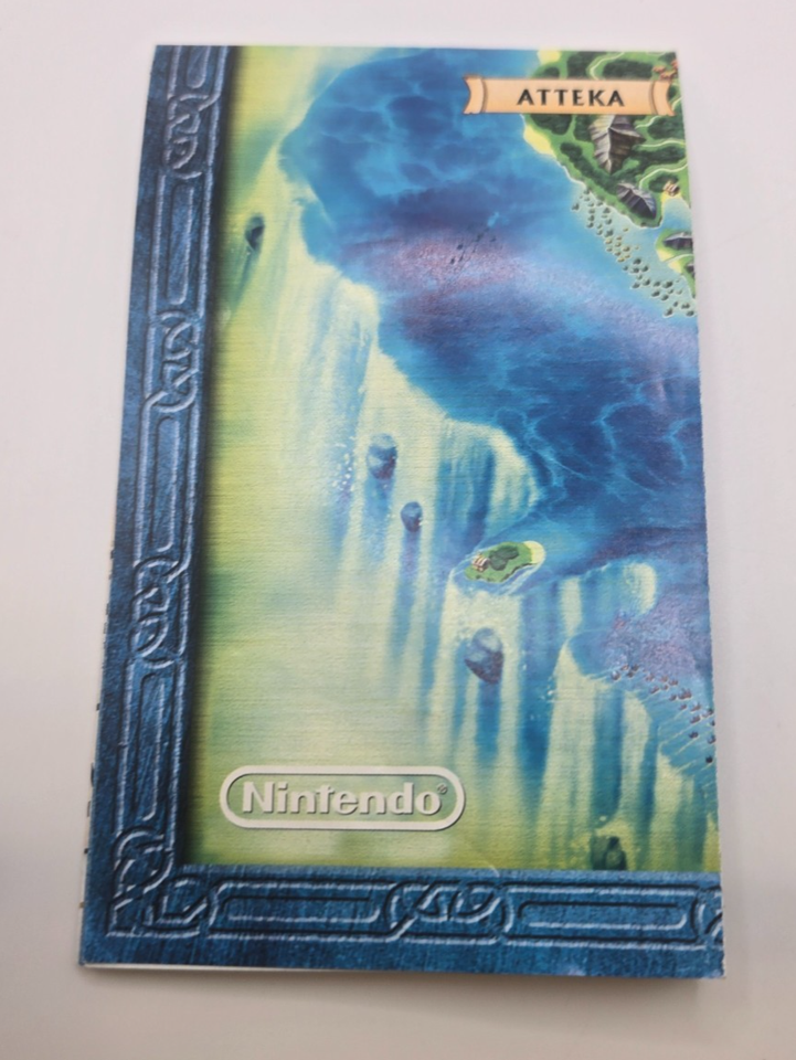 Golden Sun: The Lost Age World Map Only Nintendo GBA Game Boy Advance ...