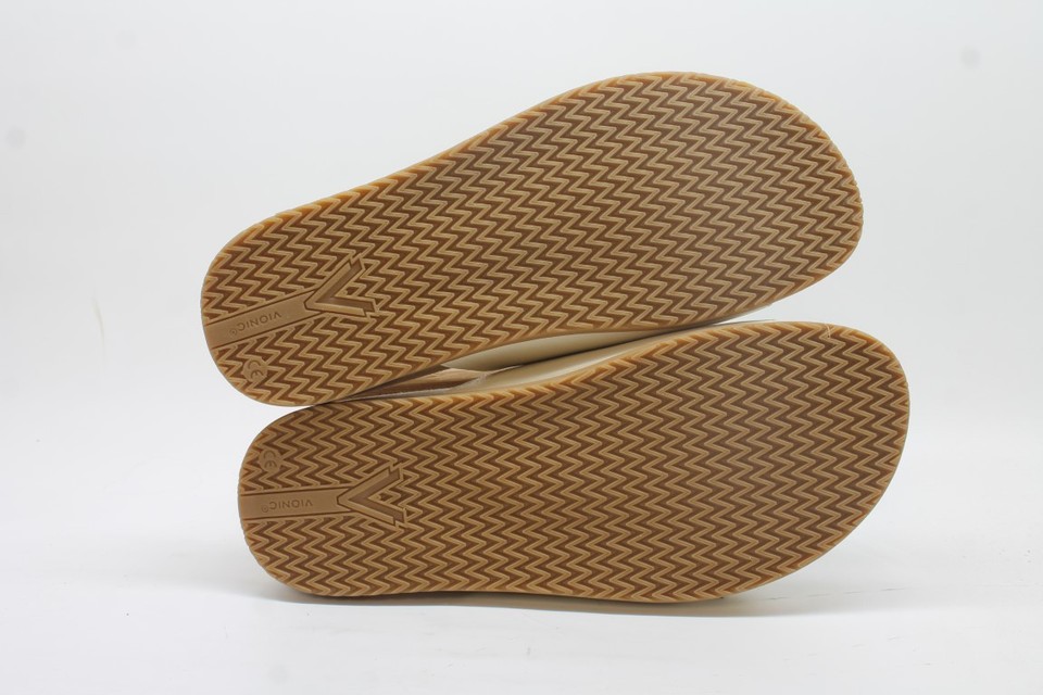 Vionic Women's Elara Slide Ivory Leather Sandals FS 11W | eBay