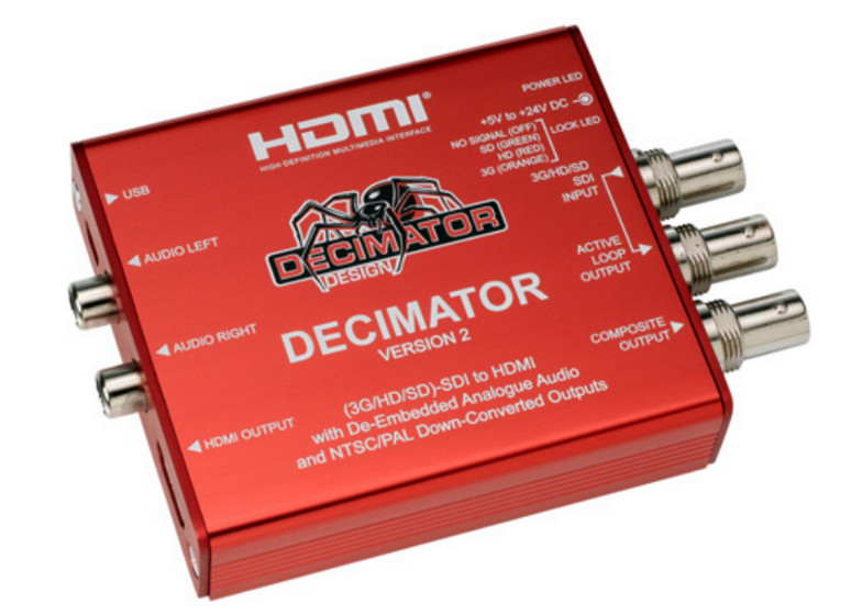 Decimator DEC-DECIMATOR-2 Miniature 3G/HD/SD-SDI to HDMI Converter | eBay